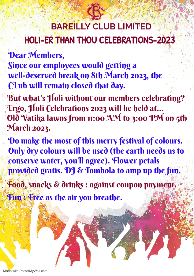 Bareilly Club Ltd. | Bareilly